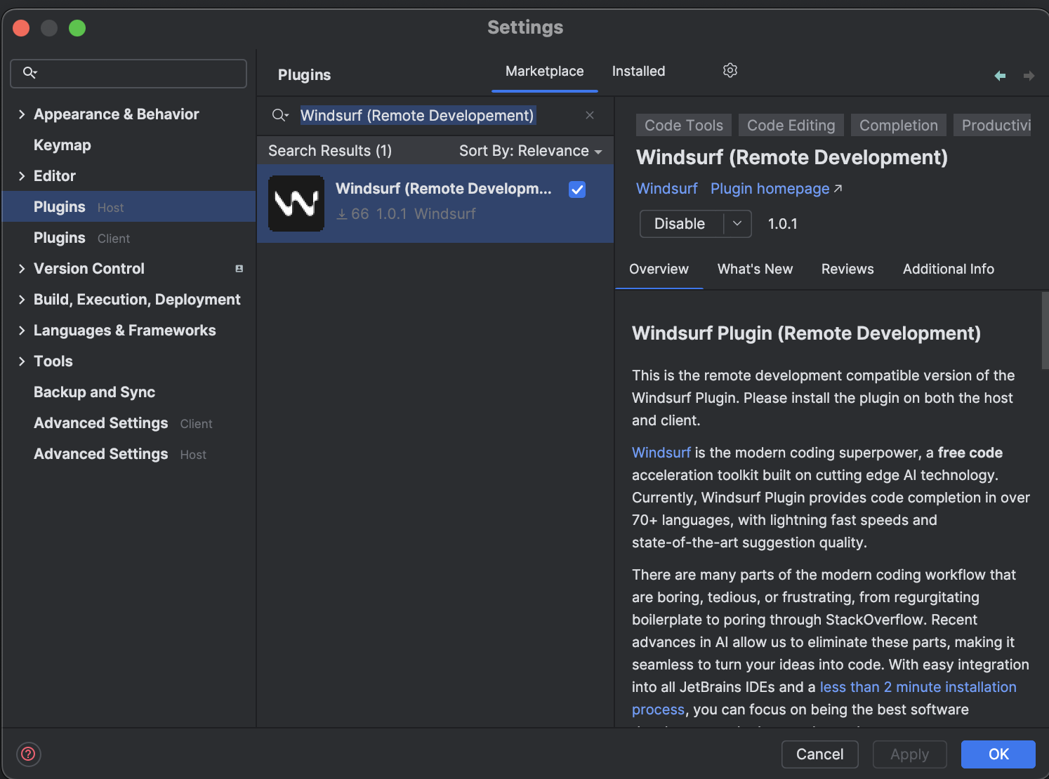 Welcome to Windsurf Plugins - Devin Docs