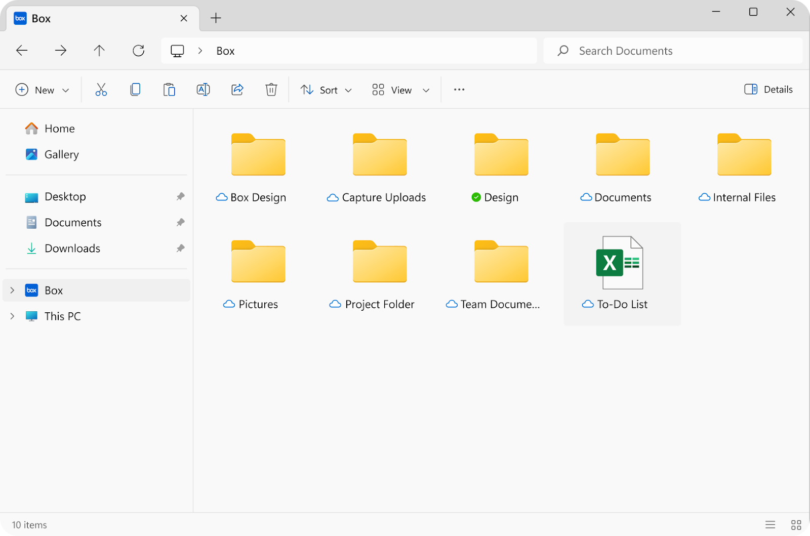 Box Driveの基本的な使用方法